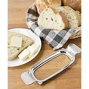 Fox Run Aluminum 5789 Butter Cutter/Slicer, 7.75 x 3 x 1.5 inches, Multicolored