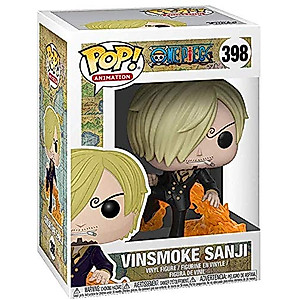 POP One Piece - Vinsmoke Sanji (Fishman) Funko Pop! Vinyl Figure (Bundled with Compatible Pop Box Protector Case) Multicolor 3.75 inches