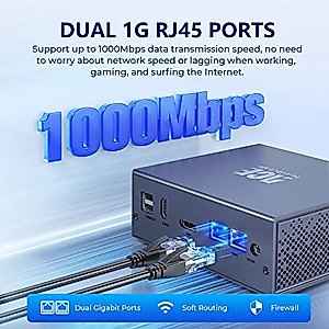 Mini PC Intel 12th Gen N95(up to 3.40Ghz) 8GB DDR4 256GB M.2 SSD Mini Desktop Computer Windows 11 Pro Mini Computers Support 4K Dual Display/BT 4.2/ WiFi 5/USB 3.0/ Auto Power On