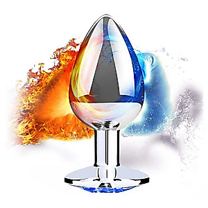 Delicate 3 Pieces Suction Cup Realistic Classic Dick Plug Double Headed Set (Blue) Use with Your Partner