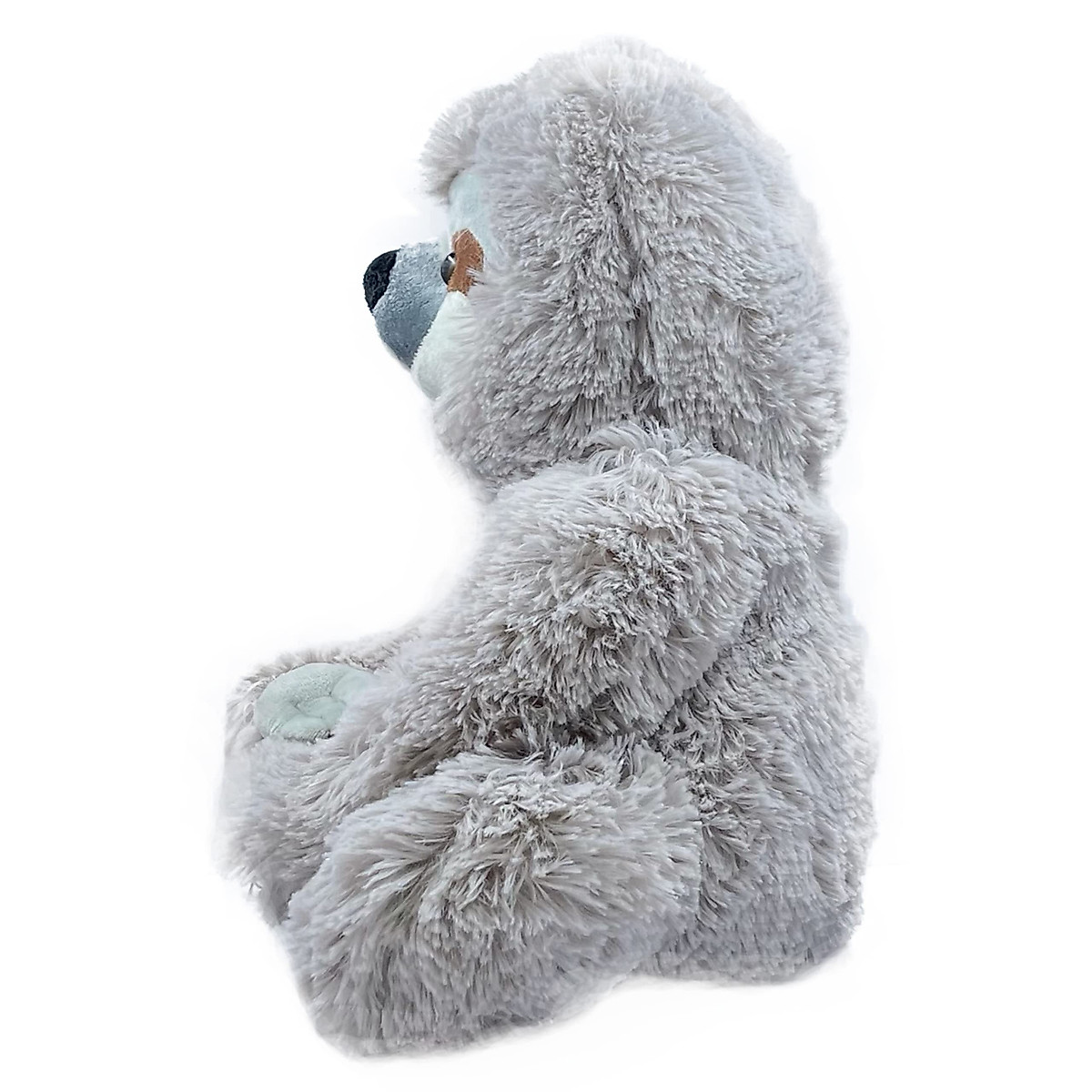 KINREX Sloth Stuffed Animal – Sloths Plush Toys for Kids, Babies, Adults, Realistic Three Toed Sloth Toy Plushie, Gifts for Thanksgiving, Christmas, Birthday, Easter, Gray Measures 13 Inches