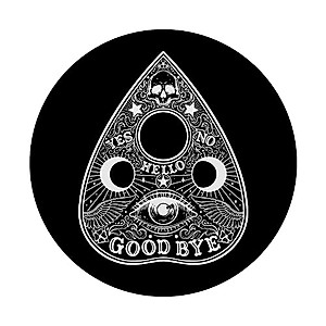 Planchette Ouija Spirit Board Vintage Gothic Horror PopSockets Standard PopGrip