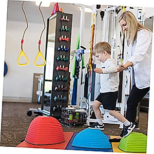 INOOMP 1pair Ring Swing Kids Exercise Equipment Kids Indoor Swing Outdoor Swing Tree Bar for Swing Set Home Gym Ring Children Swing Kids Exercise Rings Exercise Handle Grip Fitness Rings