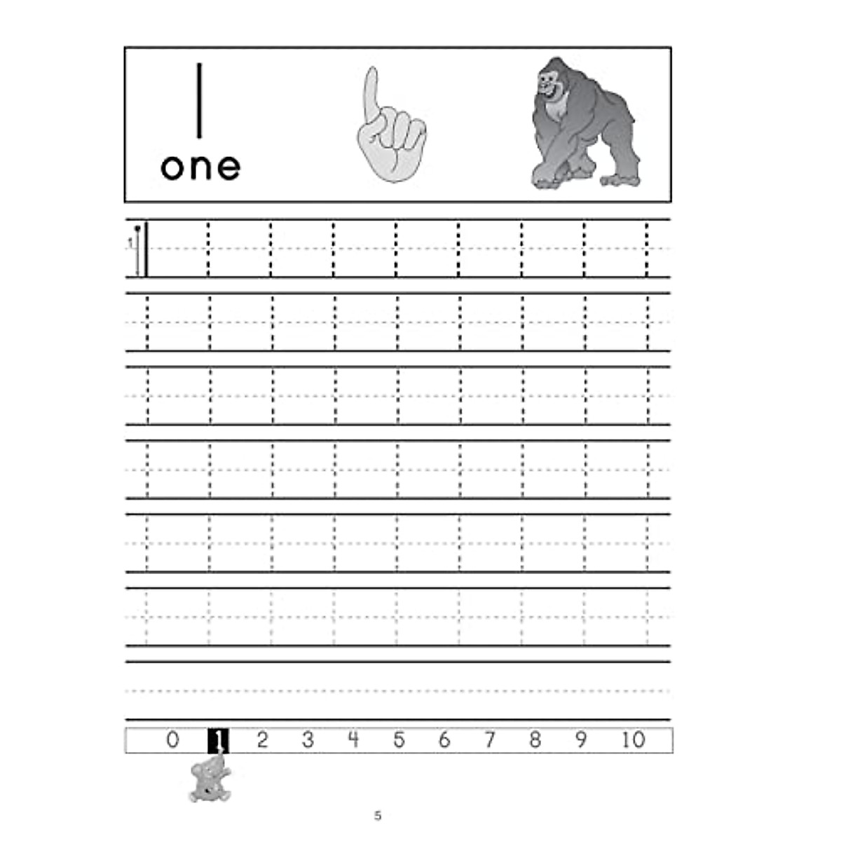 Number Tracing book for Preschoolers: Preschool Numbers Tracing Math Practice Workbook: Math Activity Book for Pre K, Kindergarten and Kids Ages 3-5