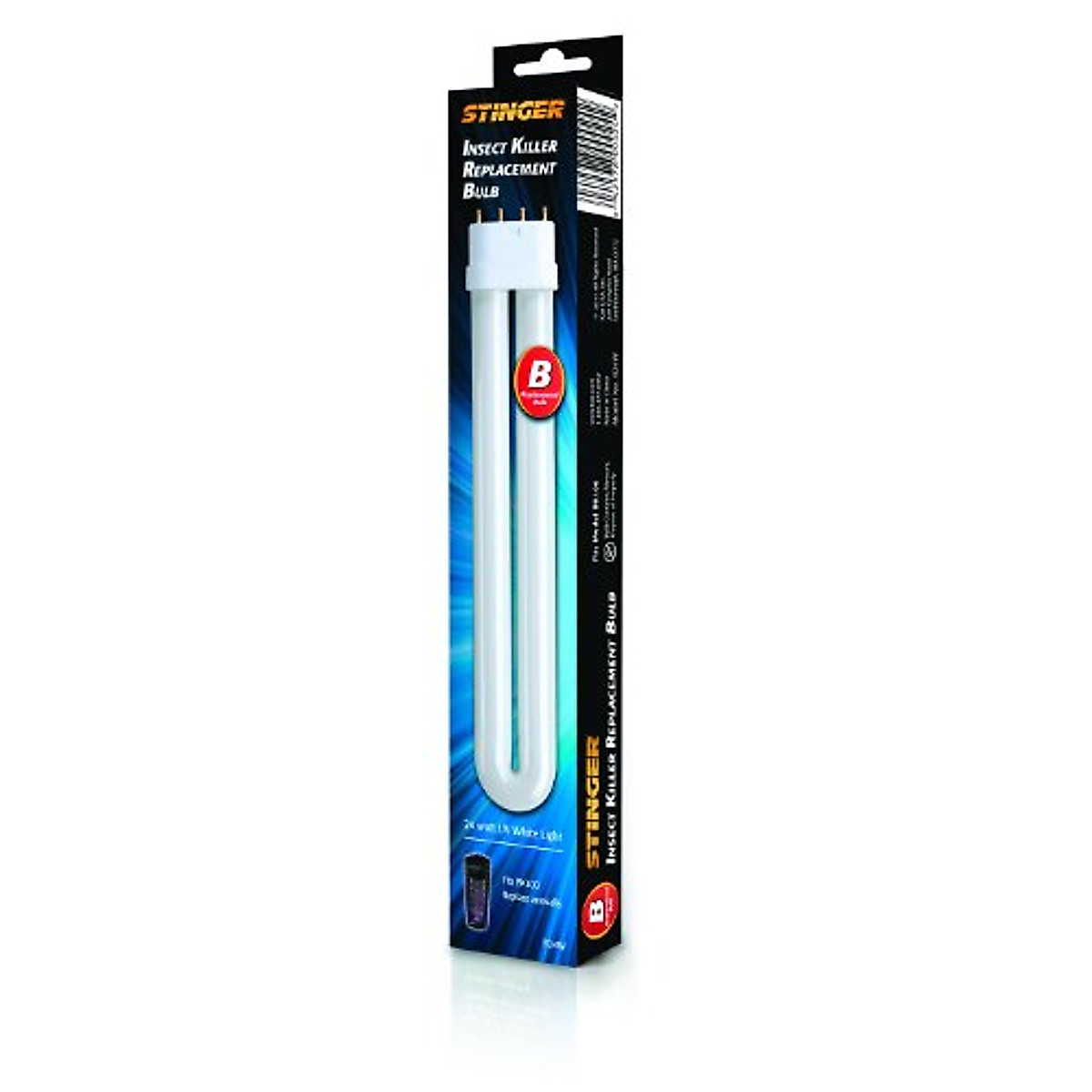 KAZ B24W Replacement 24 Watt Bulb for BK100/110 Mosquito Insect Bug Zapper