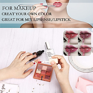 ZXMFDZ 300PCS Glue Rings for Eyelash Extensions Lash Glue Rings Lash Glue Holder Lash Extension Eyelash Extension Supplies Plastic Pigment Ring Cups