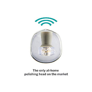 Supersmile Zina45 Replacement Polishing Head for Sonic Pulse Toothbrush - Delivers Professional At-Home Teeth Whitening Polish & Shine (Silver