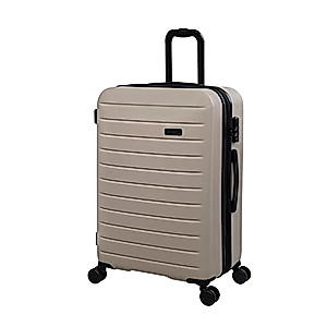 it luggage Legion 28" Hardside Checked 8 Wheel Expandable Spinner, Oxford Tan