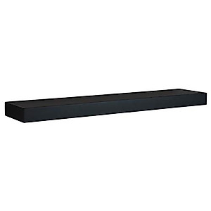 kieragrace - FN00291-4INT Modern Floating-Shelves, 24-Inch, Black