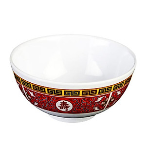 Thunder Melamine 4-3/8-Inch Rice Bowl, 9 Oz, 3006TR, Heavy-Duty Plastic Tableware (PACK of 12)