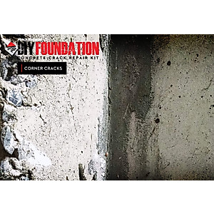RadonSeal Concrete Foundation Crack Repair Kit (10 ft) - The Homeowner's Solution to Fixing Basement Wall Cracks Like The Pros!