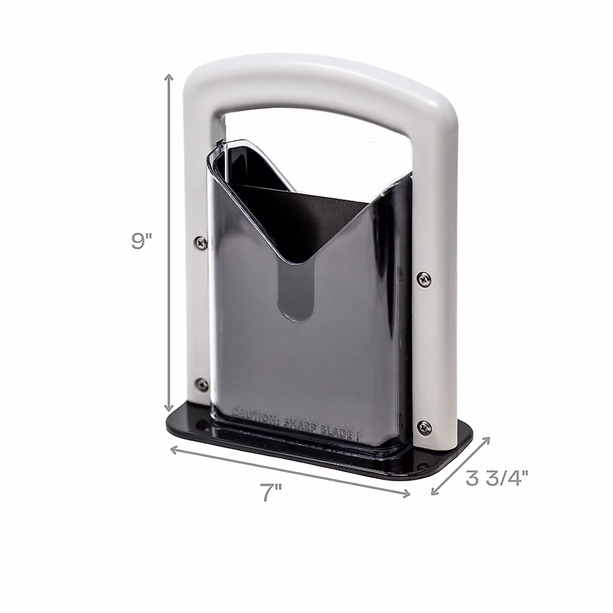 The Original Bagel Guillotine - Commercial Bagel Biter PRO - Model 7800 - BPA Free - NSF Approved - Dishwasher Safe - Made in USA