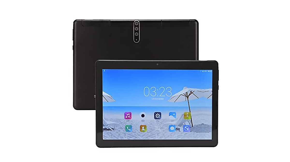 Yoidesu 10.1in Tablet - Dual SIM, 3G, Triple Camera