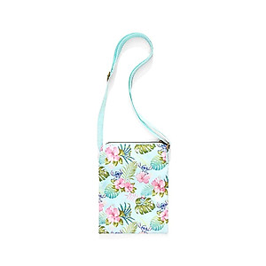 Loungefly Disney Lilo & Stitch Floral Passport Crossbody Bag