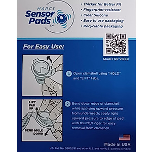 Marcy Adhesives Auto Rain Sensor Replacement Pad/Lens for Chevy, GM Nissan, Infiniti