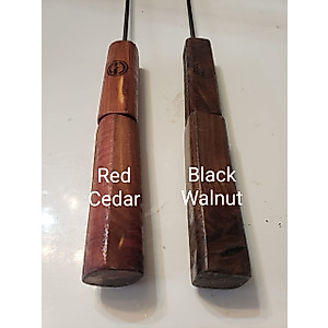 Set of two (2) Extra Long Heavy Duty Hot Dog Marshmallow Roasting Sticks Forks Campfire USA Made