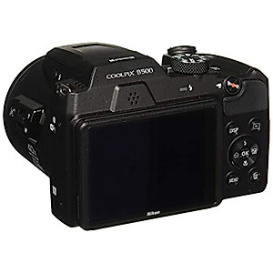 Nikon COOLPIX B500 16MP 40x Optical Zoom Digital Camera with WiFi - Black (Renewed)