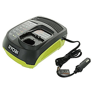 Ryobi P131 One+ Portable Dual Chemistry Lithium Ion or NiCad Vehicle Charger