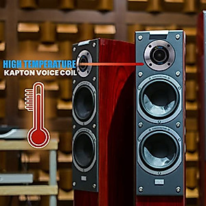 PYLE-PRO 1”Car Audio Speaker Tweeter -300 Watt High Power Super Titanium Tweeter System w/ 3.75 Inch Aluminum Bullet Horn,2kHz-25 kHz Frequency, 98 dB, 4-8 Ohm, Heavy Duty 20 oz Magnet -PDBT19 (Pair)