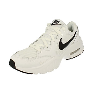 Nike Womens Air Max Fusion Running Trainers CJ1671 Sneakers Shoes (UK 8.5 US 11 EU 43, White Black 100)
