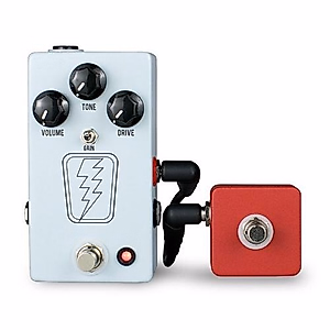 JHS Morning Glory V4 Overdrive Guitar Effects Pedal & JHS Red Remote Footswitch