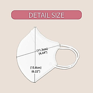 VATTNIG [10 Pcs] Korea Face Mask for Adults – Bird Beak type 2D Protective Health Face Mask for Dust and Smoke – 4-Layer Protective Filter – Ideal Fit for Comfortable Wear - Beige