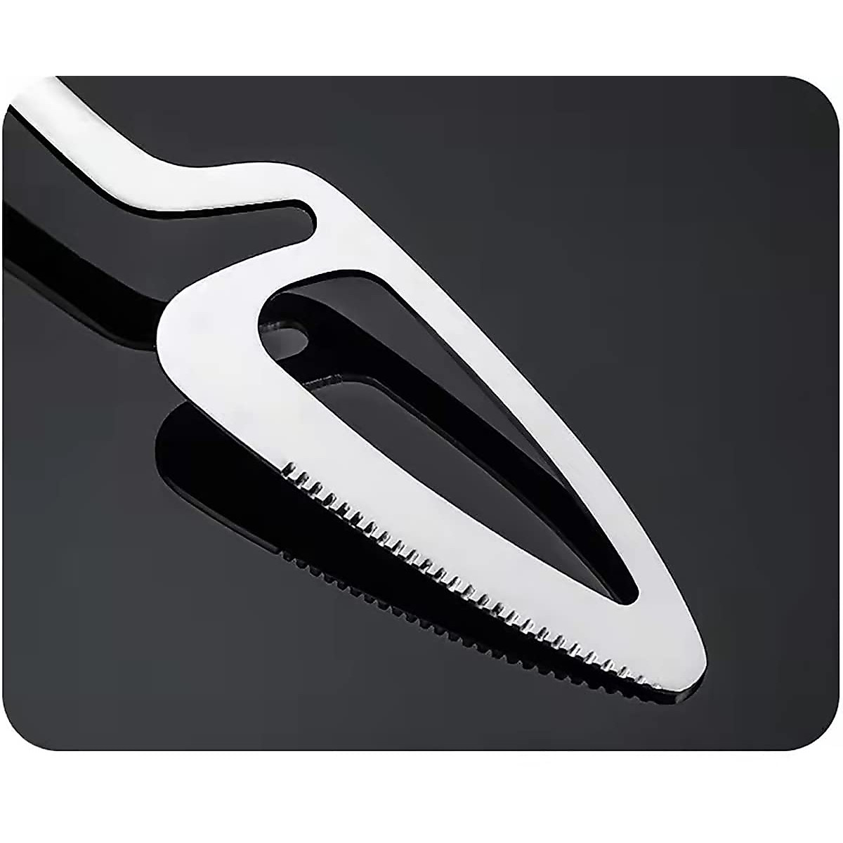 Gold Silverware Set for 8, Unique Modern Stainless Steel Cutlery Flatware Set，40 Pieces Unique Kitchen Utensil Sets with Steak Knives, Tableware Set for Home Kitchen Restaurant Hotel (Color : 16 Pi