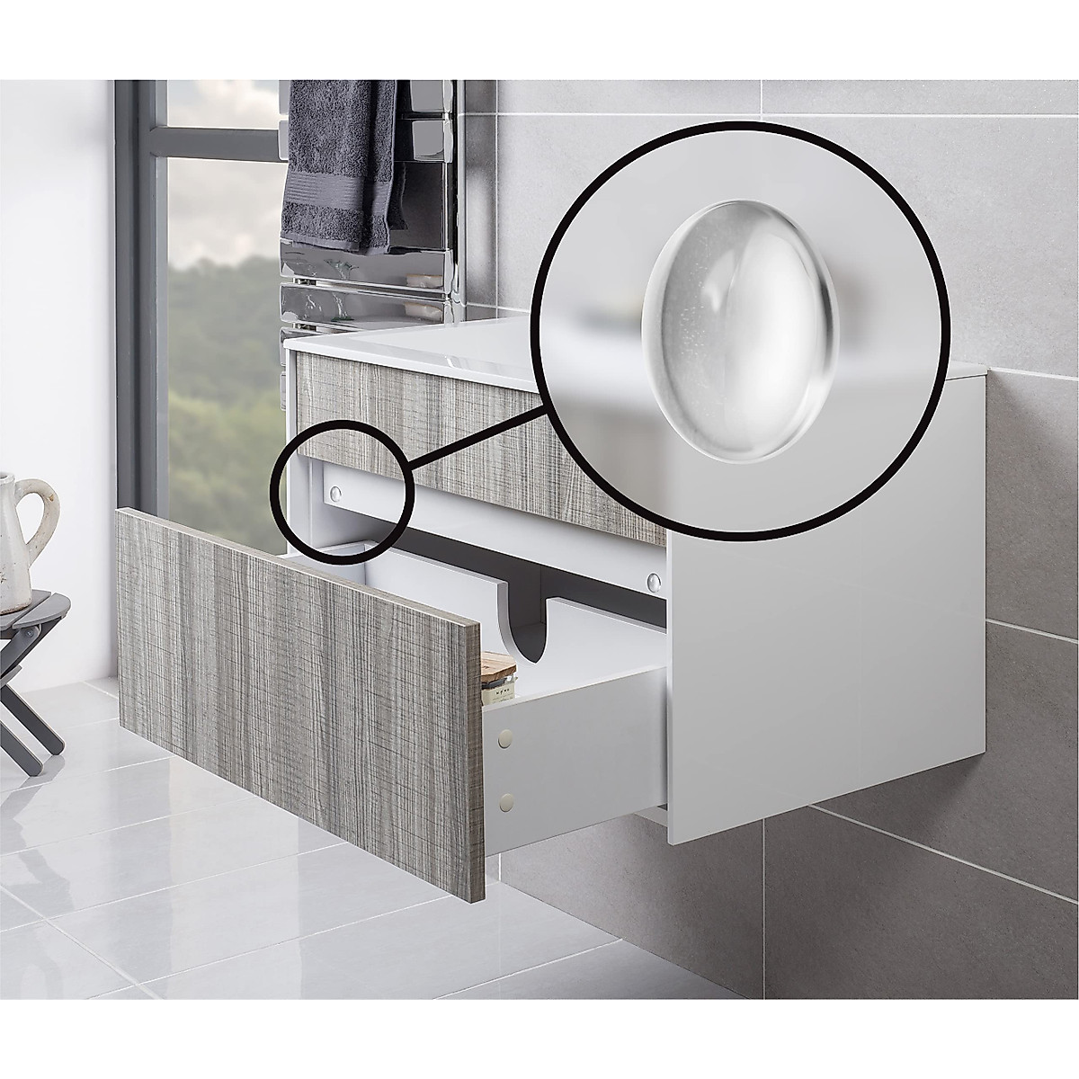 Slipstick Premium Adhesive Clear Bumper Pads 48 Piece Variety Pack, Round and Square Rubber Feet for Electronics, Cutting Boards, Cabinet Stoppers, Drawers, Furniture, Noise Damper Surface Protectors