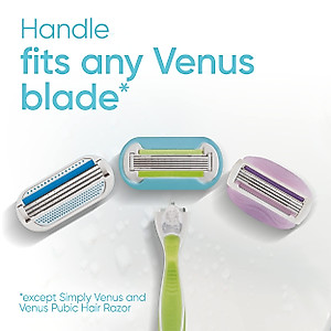 Gillette Venus Extra Smooth Razors for Women, 1 Venus Razor, 2 Razor Blade Refills, Designed for a Close, Smooth Shave