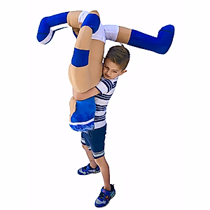 Wrestle Mates 4 Foot Tall Large Stuffed Wrestling Doll (Raz Blue Hair Dummy