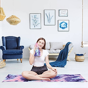 Nousion Yoga Hand Towel, Super Sweat Absorbent, Quick Dry, Premium Microfiber, Lightweight, Ideal for Pilate, Hot Yoga(24" x 16")