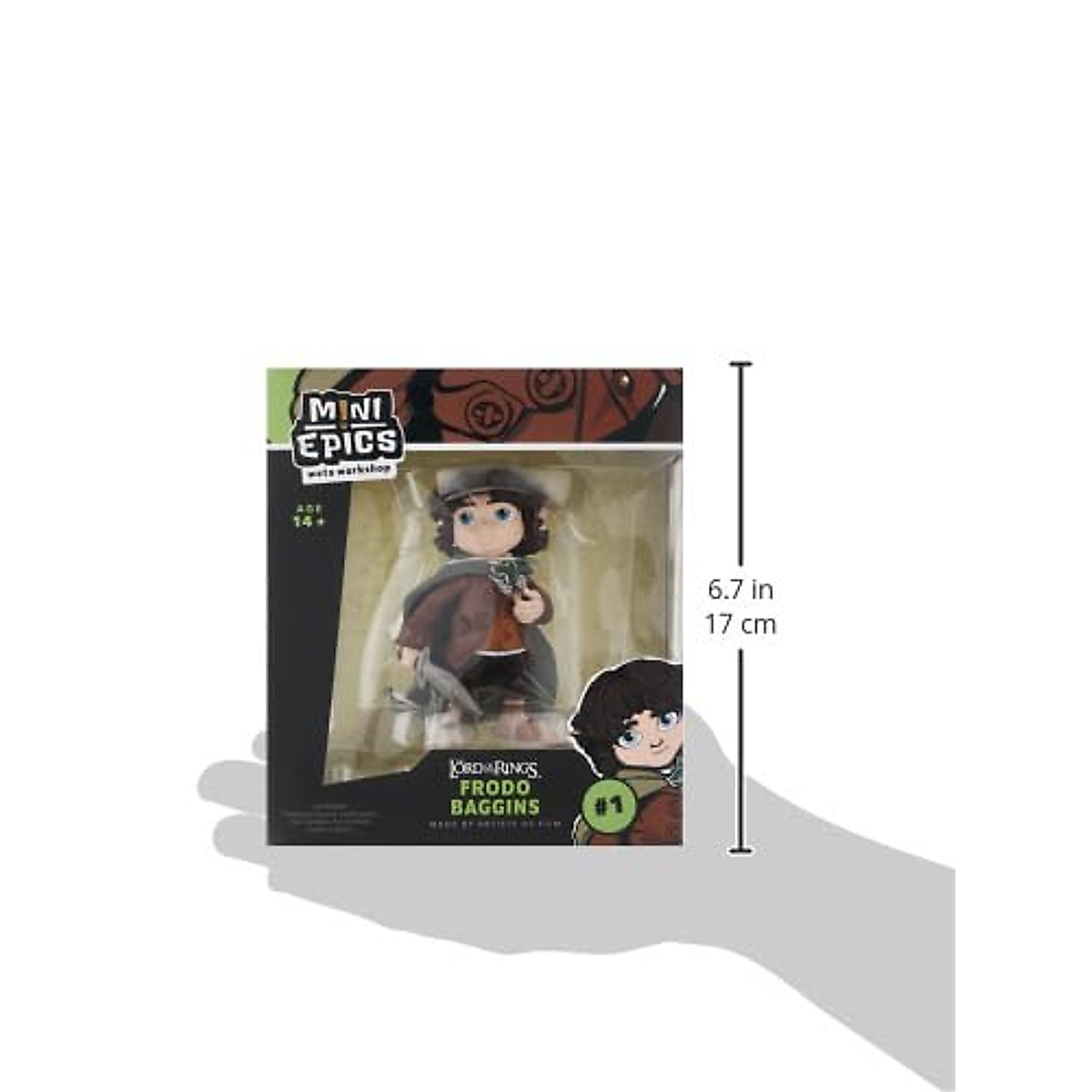 WETA Workshop Lord of The Rings Mini Epics - Frodo Baggins