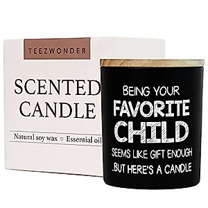 Gifts for Mom & Dad from Daughter, Son - Mothers Day Gifts, Birthday Gifts for Mom, Dad, Women, Men - Gifts for Dad, Grandma, Grandpa - Vanilla Lavender Scented Candle 10oz