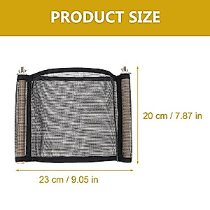 balacoo Hideout Rat Mesh for Hammock Nylon Sleeping Guinea Chinchilla Parrot Nest Cage Bedding Tier Toy Ferret Glider Small Animal Accessories Puppy Home Playing Hamster Cat Pig Hanging