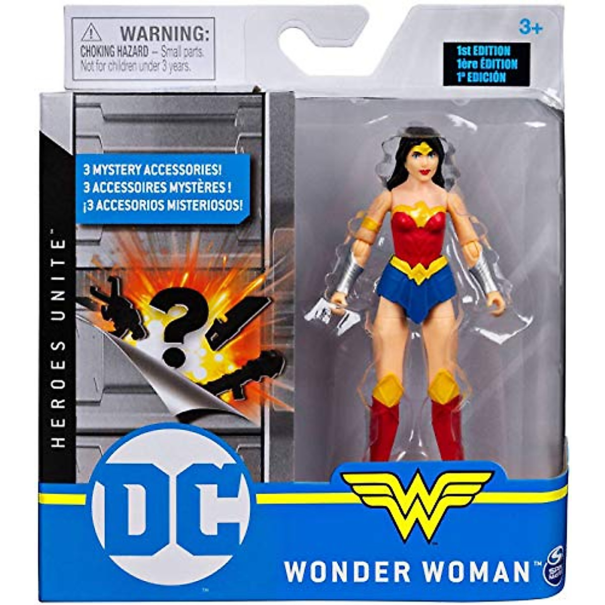 DC Heroes Unite 2020 Wonder Woman 4-inch Action Figure by Spin Master