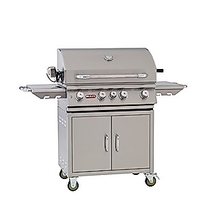 Bull Outdoor Products BBQ 44000 Angus 75,000 BTU Grill with Cart, Liquid Propane