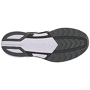Saucony mens Axon 2 Running Shoe, Black/White, 12 US