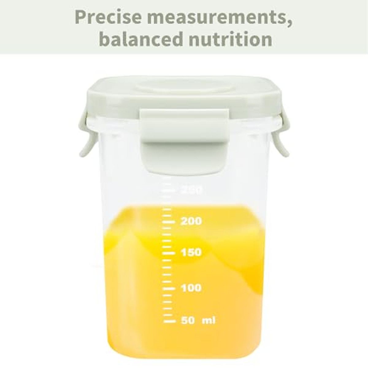 Songhak Baby Food Storage Containers Jars Lids Freezer Plastic Snack Puree Containers With Removable Ice Pack Safe Leak-proof Microwave Dishwasher 12 Set