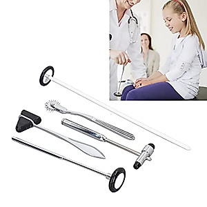 Neurological Hammer, 5PCS Easy To Use Hammer Set for Body Surface Measurement