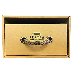 SHB-D-T Portable Shoe Box with Drawer, Brown