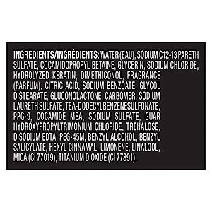 TRESemmé Shampoo for Damaged Hair Keratin Repair Restores and Shields Hair from Damage 20 oz