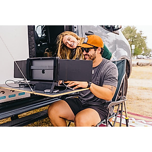 Xebec Tri-Screen 2 | 10.1in Portable Attachable Monitor for Laptop | Full HD Plug & Play, Compatible with Mac, PC, 1920x1200 Full HD Displays | The Original Tri Screen for Laptop with Instant Setup