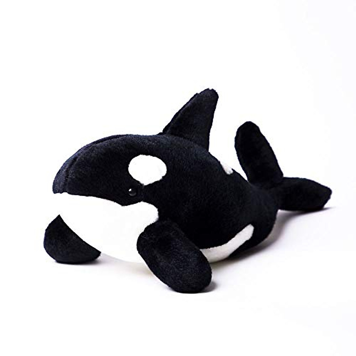 TAMMYFLYFLY The Orca Blackfish Long Big Killer Whale Stuffed Animal Sea Critters Plush Doll (39cm)