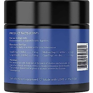 Four Leaf Rover Digest - Digestive Enzymes with Probiotics for Dogs - 15 to 45 Day Supply, Depending on Dog’s Weight - Daily Gut and Immune Support - Vet Formulated - Easy to Mix