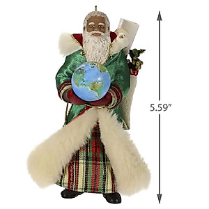 Hallmark Keepsake Ornament 2019 Year Dated AfricanvAmerican Father Christmas, Model:2299QSM7799