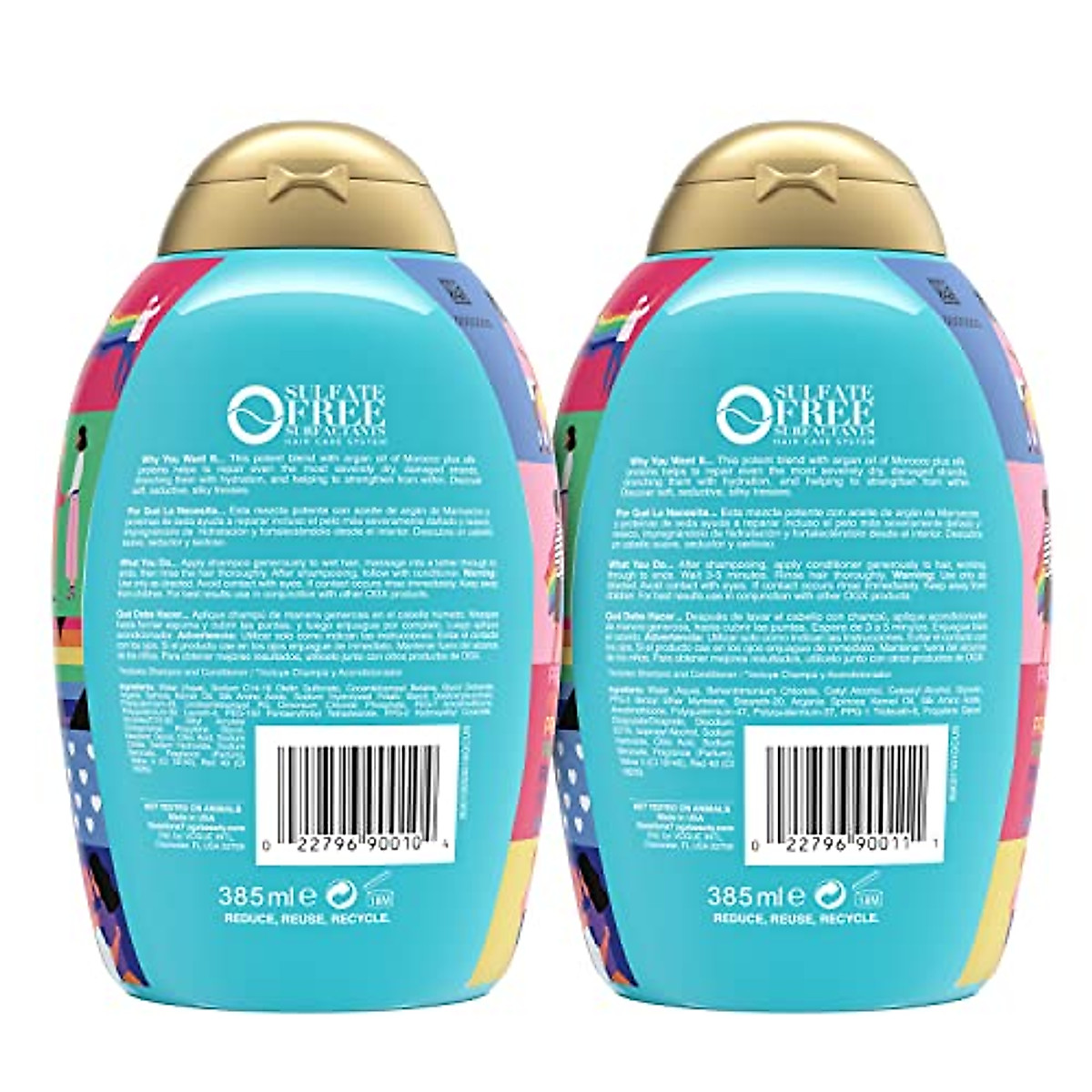OGX Argan Oil of Morocco Extra Strength Shampoo & Conditioner, 2 Pack