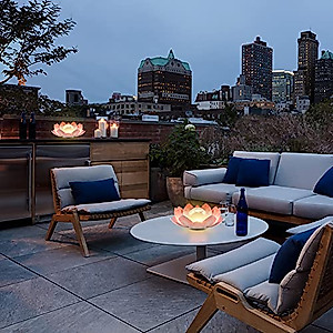 QZHP Solar Light Outdoor, Metal Glass Decorative Waterproof Garden Light LED Solar Flower Lights for Patio, Lawn,Walkway,Tabletop,Ground