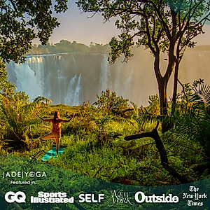 Jade Yoga Elite S 71" Inch Yoga Mat - Forest Green