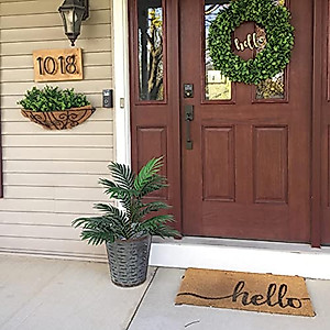 Artificial Palm Tree Plants 30" Tall UV Resistant Tropical Areca Plant Faux Plants Monstera Leaves Floral Arrangement Safari Leaves Beach Leave Party Suppliers Decorations