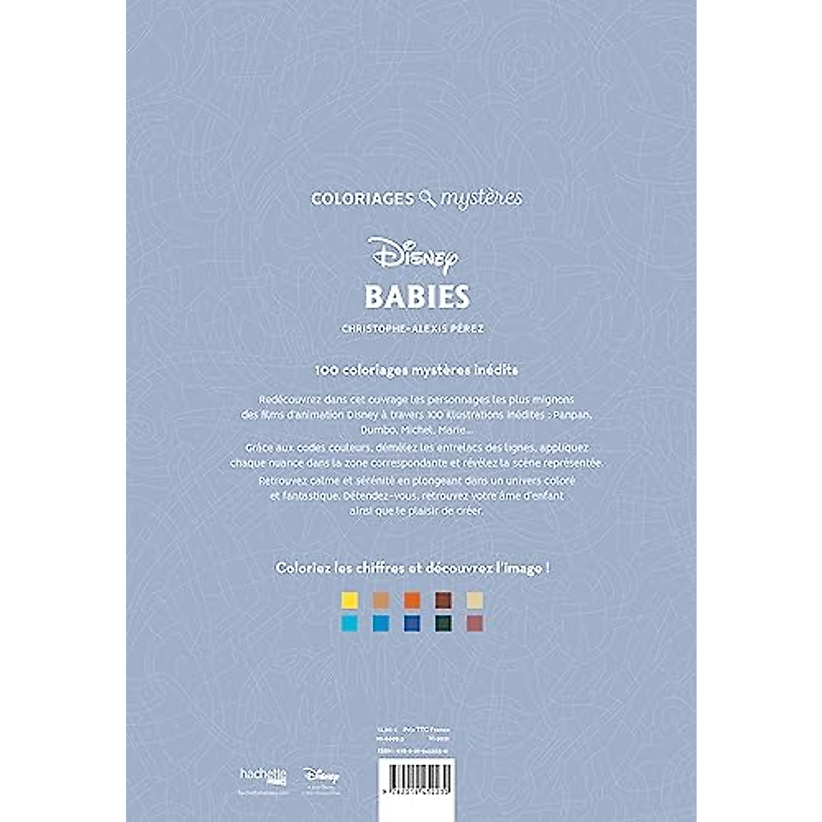 Coloriages mystères Disney Babies